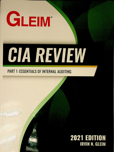 CIA review: part 1 : essentials of internal auditing